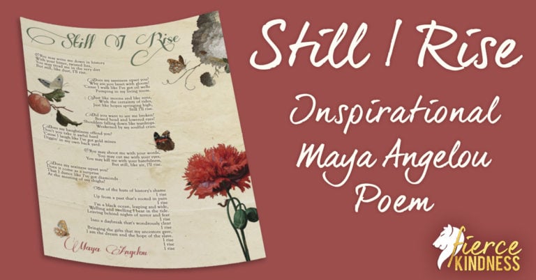 Resilience: "Still I Rise" Inspirational Maya Angelou Poem for You ...