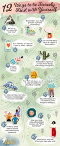12 Ways to Be Fiercely Kind with Yourself! (Infographic) | Fierce ...