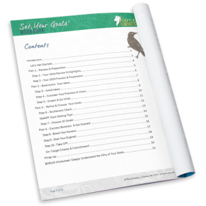 Annual Goal-Setting Workbook 2025 (PDF) | Fierce Kindness